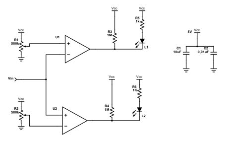 Window Comparator With TLV Electrical Engineering Stack Exchange