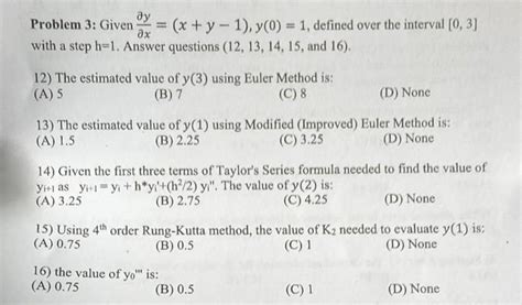 Solved Problem 3 Given Xyxy1y01 Defined Ov