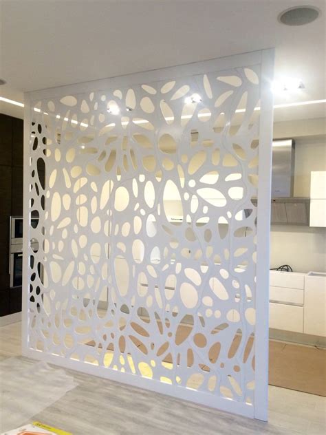 Partition Jali Pattern Laser Cnc Design Makerbhawan
