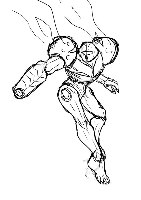 How To Draw Dark Samus Advancefamiliar
