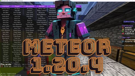 🟠como Descargar E Instalar Meteor 1 20 4 Minecraft Java 🟠 Youtube