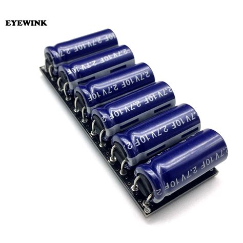 16v 1f2f Farad Capacitor Module 27v 10f Super Capacitors With Protection Board Laserse