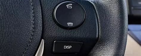 Functionality Of The Central Disp Button Knowledge