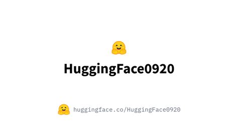 Huggingface0920 5p6x5rwp