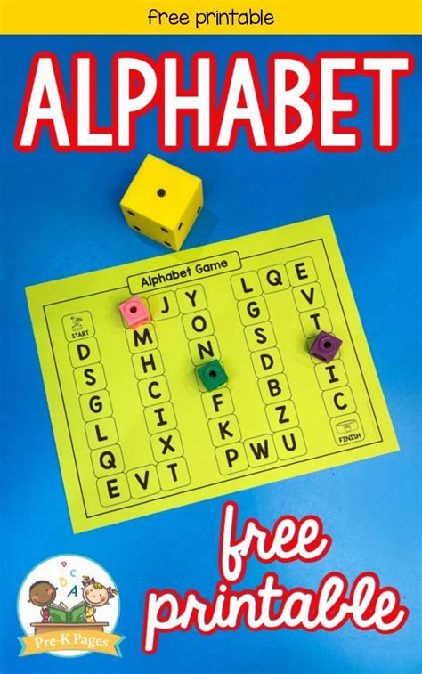 Alphabet Letter Board Game Printable Artofit
