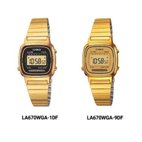 Casioเรือนทอง ของแท้ มีใบรับประกัน Shopee Thailand