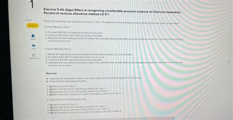 exercise 5 4a algo effect of recognizing