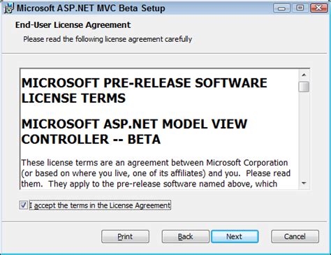 Introducing The ASP NET MVC Part Installing The Prerequisites