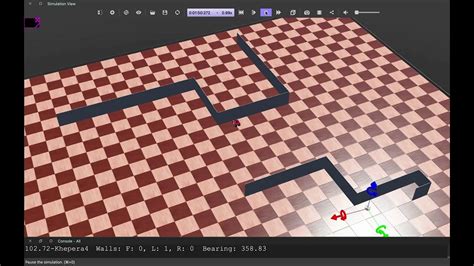 Webots C Robot Controller Youtube