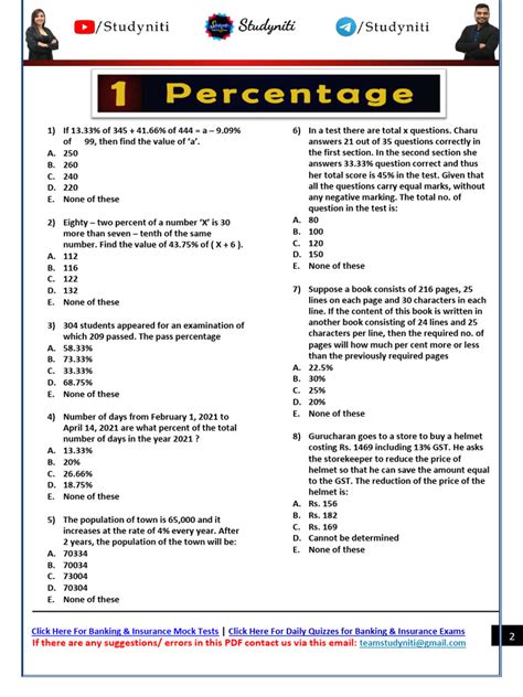 Banking And Insurance Exam Practice Questions Pdf Taxes Economies