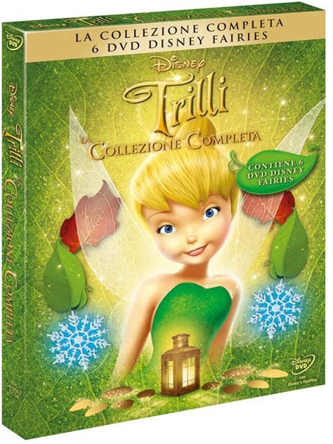 Disney Animazione Trilli La Collezione Completa Cofanetto 6 Dvd Disney Fairies Dvd