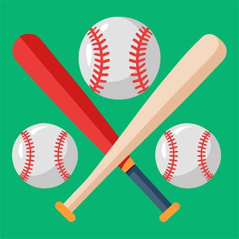 Premium Vector Baseball Vector Illustration