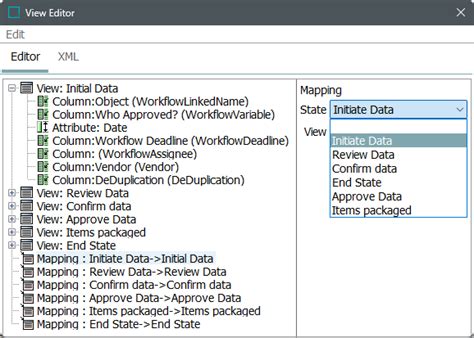 Configuring Mappings For Workflows