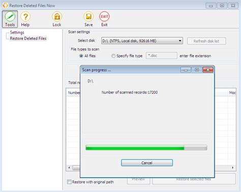 Restore All Your Deleted Files Using Restore Deleted Files Now