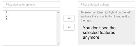 Pn Widgets CrossSelector Not Working Correctly Anymore Issue