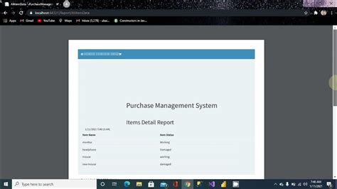 17 Reports Pdf View Purchase Management System In Aspnet Core Mvc In Hindiurdu Youtube