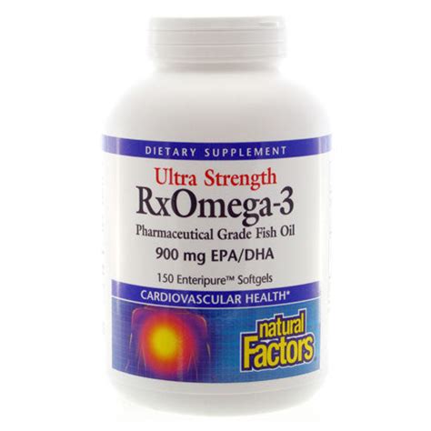 Ultra Strength Rx Omega 3 150s Evergreen Nutrition