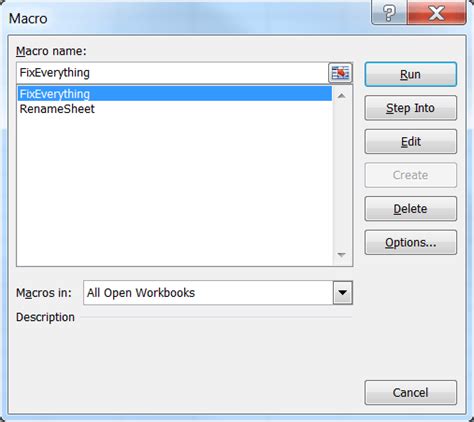 Assign A Macro To A Shape Or Use A Shortcut Sequence