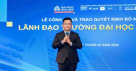 Đại Cũng Tại Buổi Lễ Ths Đoàn Ngọc Duy Tân Phó Hiệu Trưởng đã đề Ra Kế Hoạch Marketing