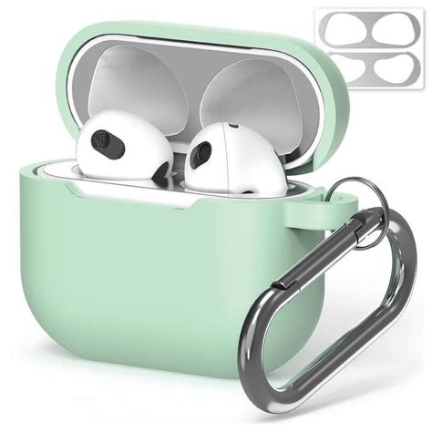 누아트 에어팟3세대 스무디 실리콘 케이스 메탈 철가루방지 스티커 랜덤발송 14 Color 위시버킷