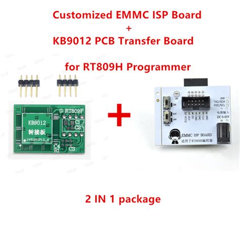 hickeys miees original customized emmc isp board emmc adapter dc 5 15v kb9012 transfer board