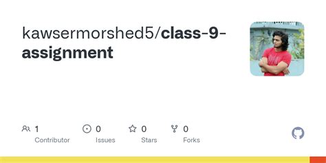 Github Kawsermorshed5class 9 Assignment