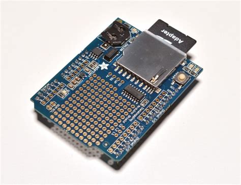 Adafruit Data Logging Shield For Arduino Shields V O C Electronics