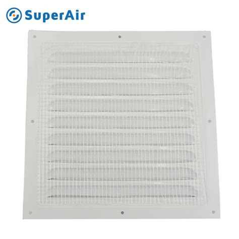 Hvac Aluminium Steel Square Air Grille For Ventilation Hvac Duct