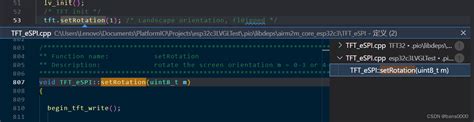 解决arduino Lvgl Tftespi 屏幕偏移问题tft镜像后怎么调整屏幕位置 Csdn博客
