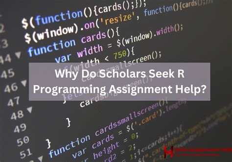 why do scholars seek r programming assignment help us assignment help