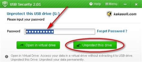 How To Put A Password On A Flash Drive Without Software