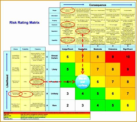 Financial Risk Assessment Template