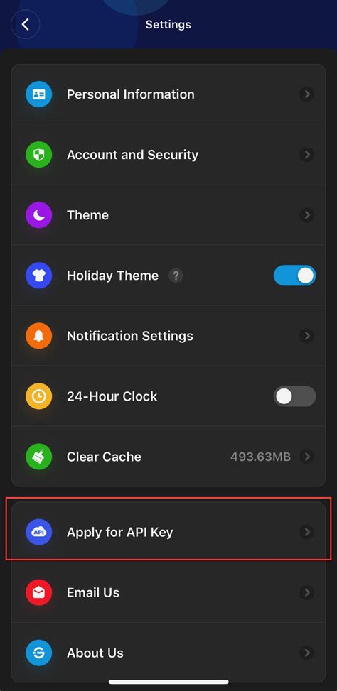 Applying For An API Key