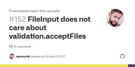 fileinput does not care about validation acceptfiles · issue 152