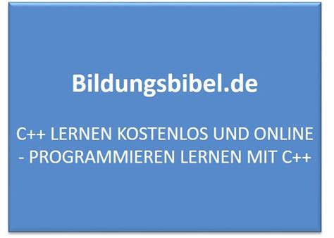 C Programmieren Unter Windows C Programmierung Lernen