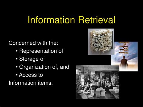 Ppt Information Retrieval Powerpoint Presentation Free Download Id9106740