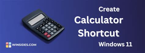 Create A Calculator Shortcut On The Windows 11 Desktop In Seconds