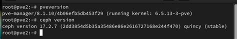 Upgrading Ceph Quincy To Ceph Reef On Proxmox VE LinuxTek Canada