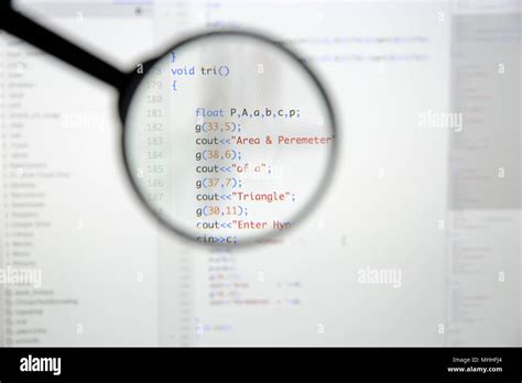 Real C C Code Developing Screen Programing Workflow Abstract Algorithm Concept Lines Of C
