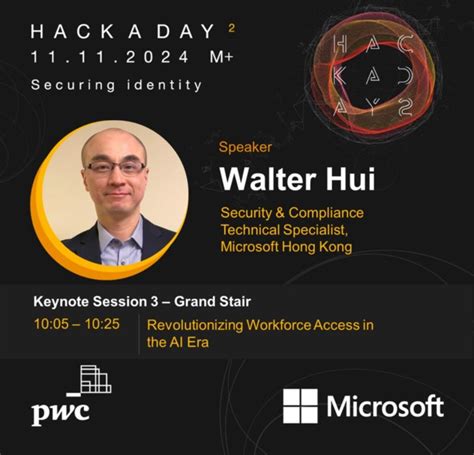 Kevin Kam On Linkedin Hackaday2024 Securingidentity Darklab Pwchk Pwc Microsoft