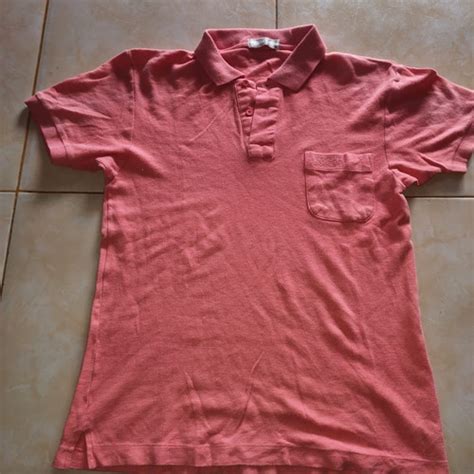Jual Kaos Kerah Pocket Simple Life Merah Bata Kab Polewali Mandar