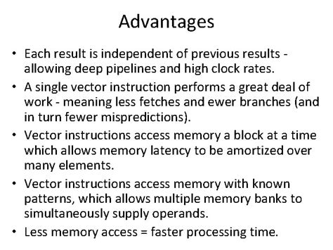 Vector Processing What Is A Vector Processor History