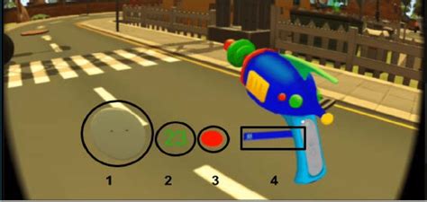 Screenshot Of The Non Diegetic Interface 1 Radar 2 Countdown Timer