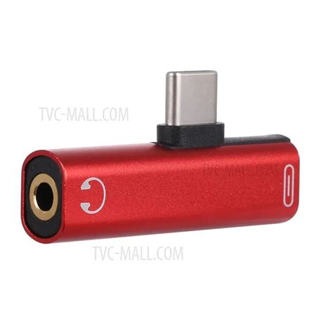 Wholesale 2 In 1 Type C Male Head To Type C Female Head 35mm Jack
