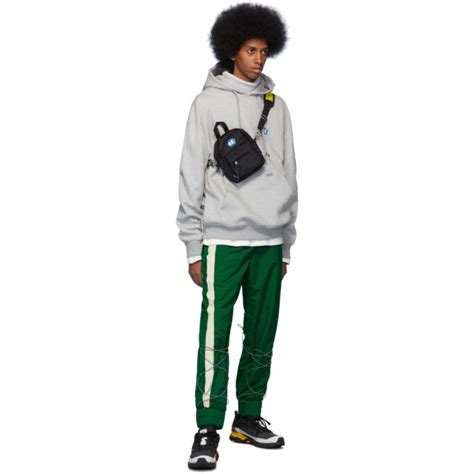 ADER Error Green Inter Track Pants ADER Error