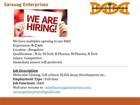 Dr Prabhakar B On Linkedin Jobs Sarsuagenterprises 54 Comments