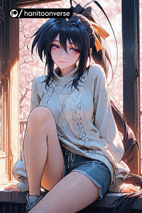 Akeno Himejima Highschool Dxd Au S2 Fa 158 By Anitoonunfiltered On
