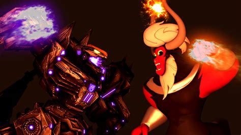 Trypticon Vs Tirek Version 2 By Megatron Returns On Deviantart