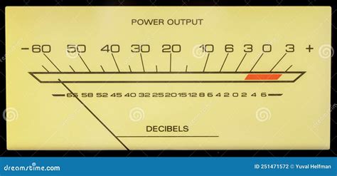 Audio Amplifier Analog Power Meter Stock Photo Image Of Amplifier Loud