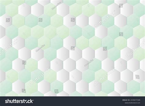 Gradient Honeycomb Shapes Background Abstract Hexagon Stock Vector